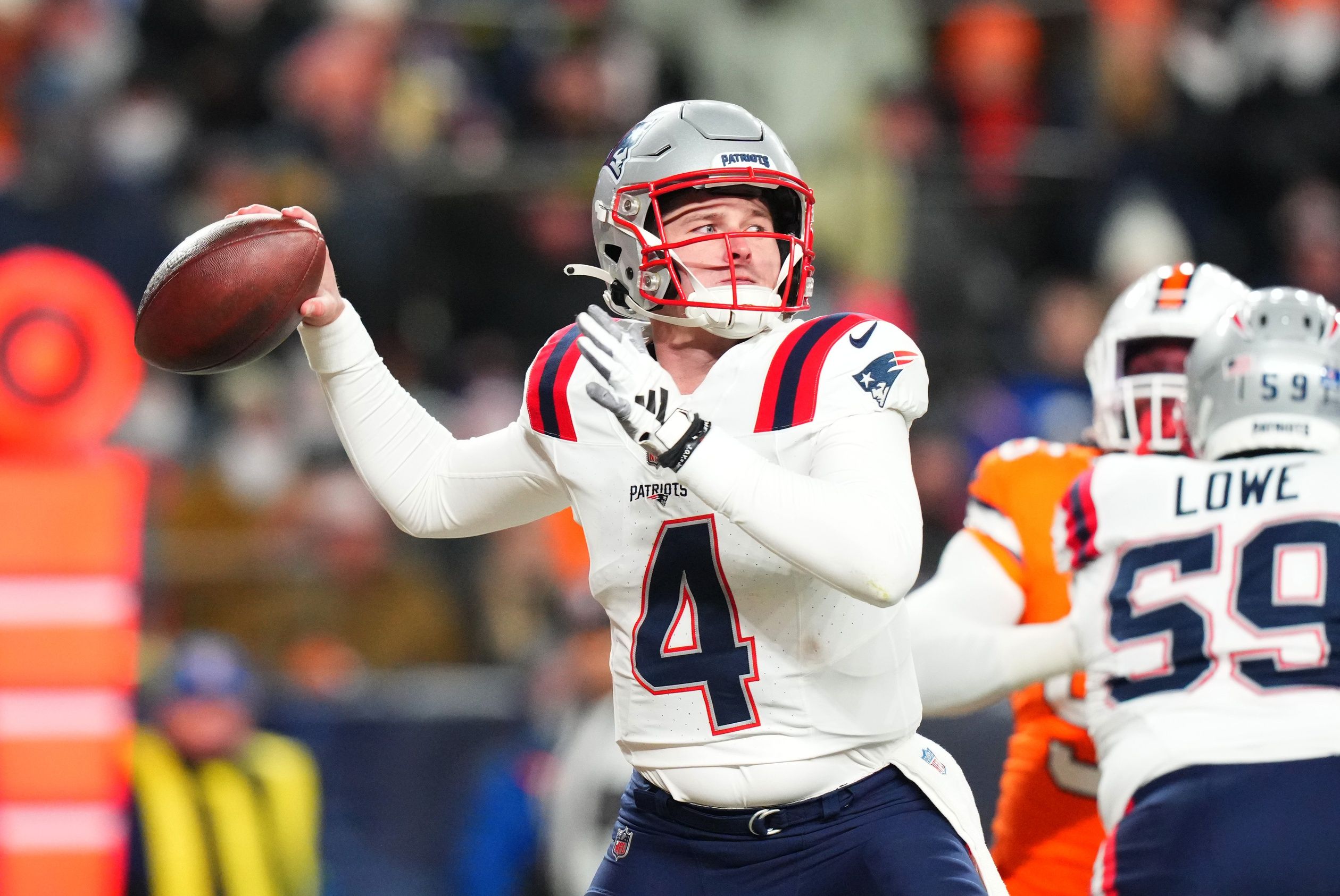 Bailey Zappe hopes to remain Patriots starting QB in…