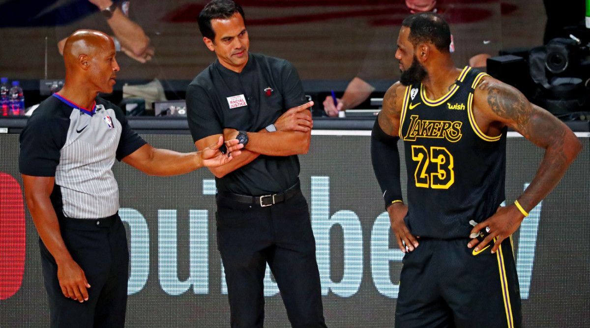 LeBron James Salutes Erik Spoelstra After Heat Coach’s… LeBron James Salutes Erik Spoelstra After Heat Coach’s…