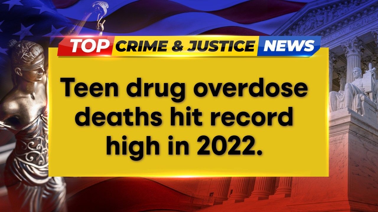 Record-breaking teen overdose deaths driven by…