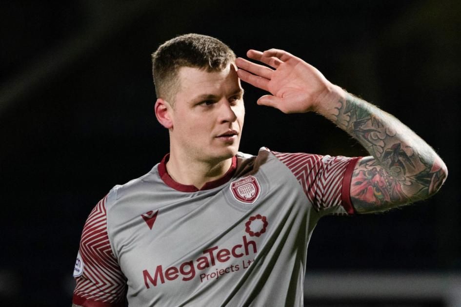 Arbroath goalkeeper Ali Adams wins goal of the month…