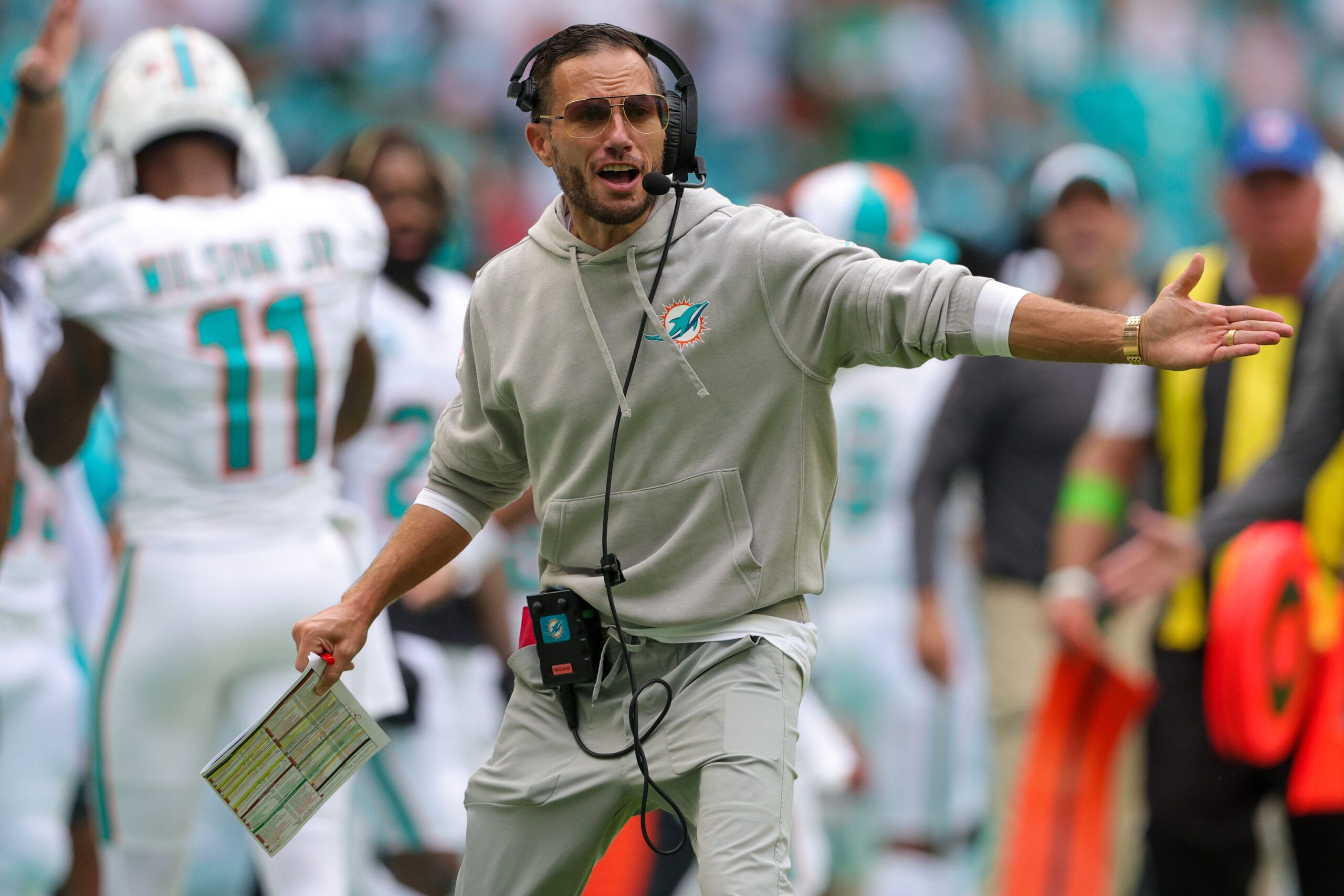 Riveting story of Dolphins coach Mike McDaniel…