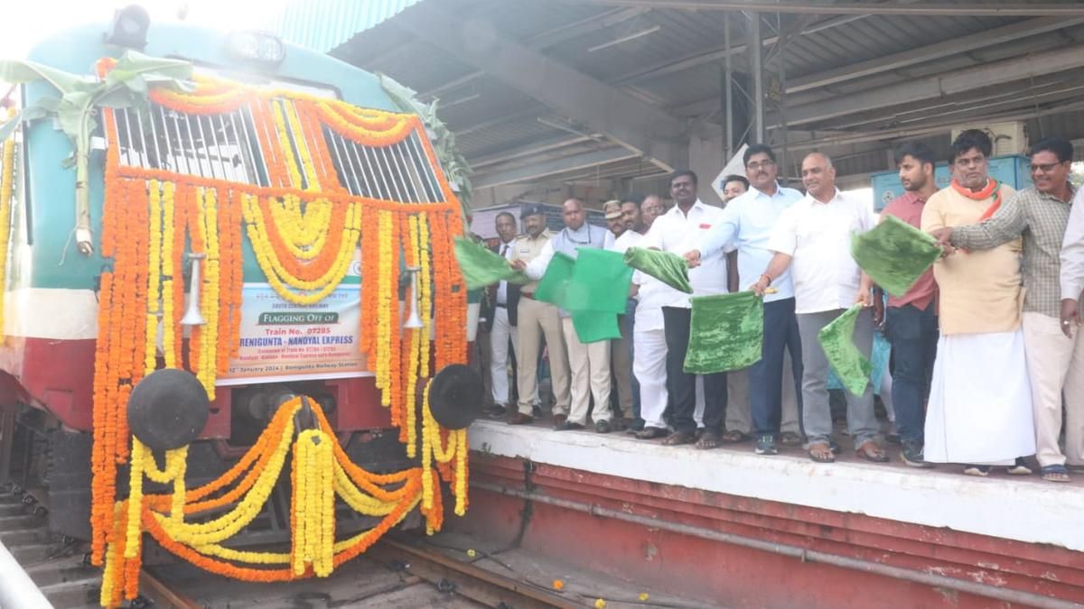 Nandyal–Renigunta Express to improve rail connectivity…