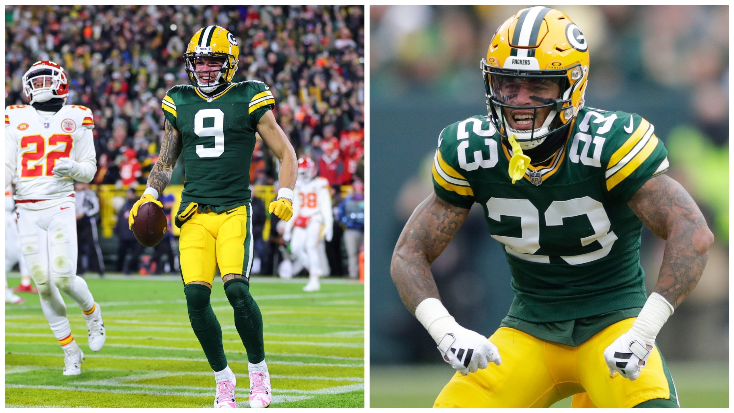 Packers say WR Christian Watson and CB Jaire Alexander… Packers say WR Christian Watson and CB Jaire Alexander…