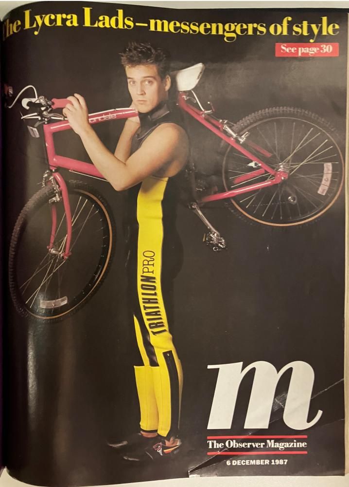 Meet the Lycra lads: London’s cycle couriers in 1987