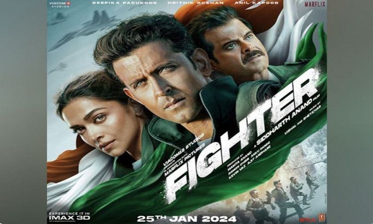 Hrithik Roshan unveils new poster of 'Fighter',…