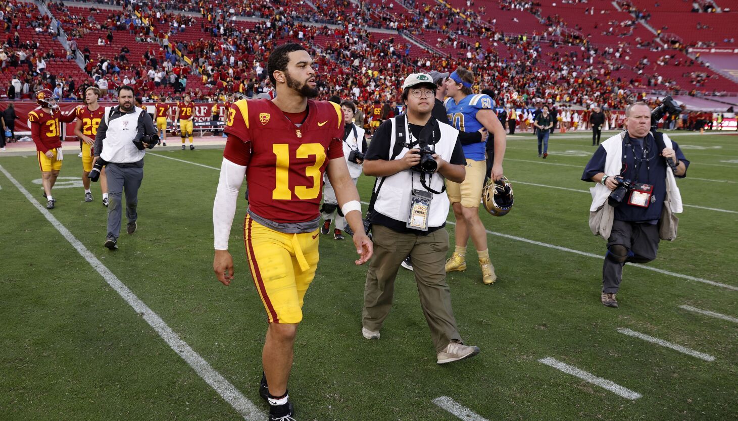 Draft deadline looms for USC’s Caleb Williams