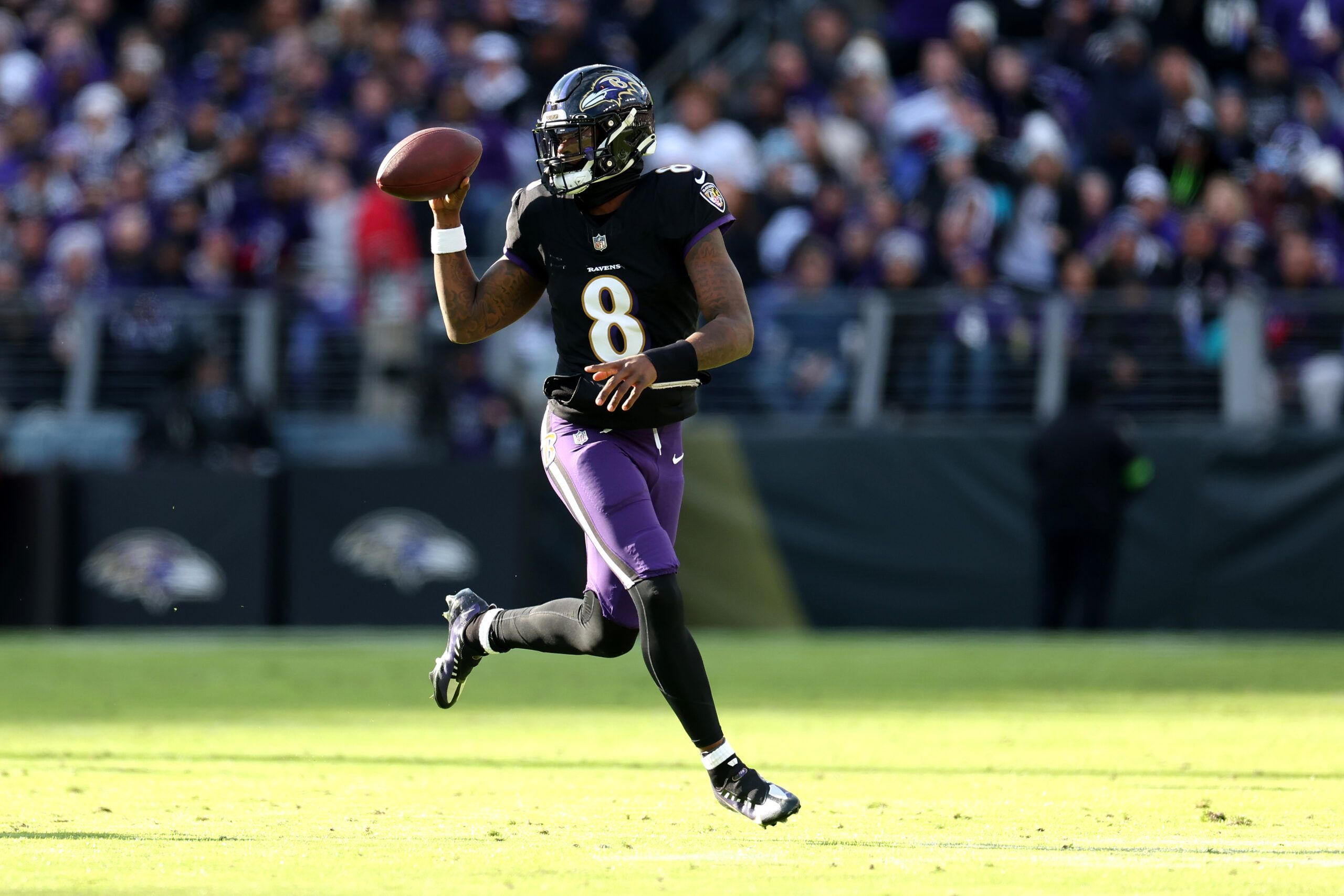 All 32 NFL quarterbacks (including Lamar Jackson)…