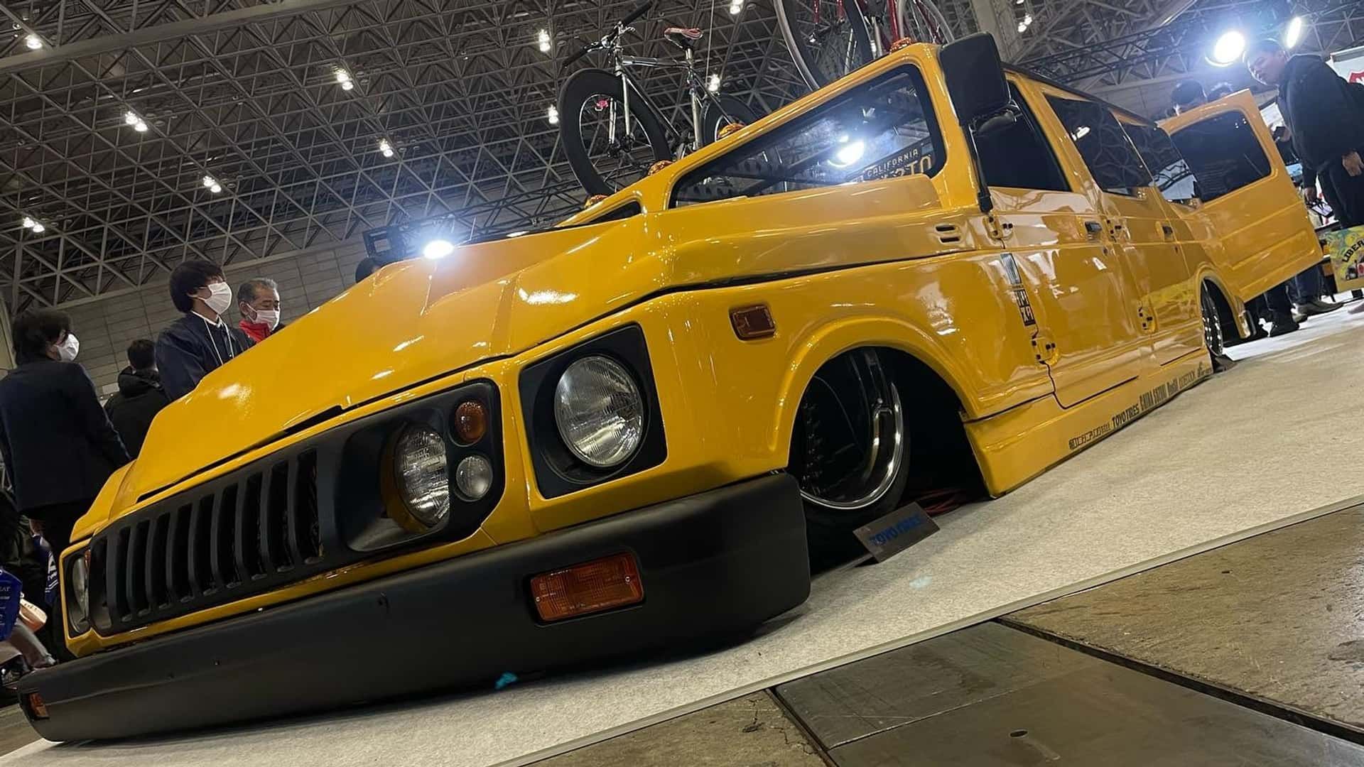 This Hummer Replica Was Built By Merging Two Suzuki…