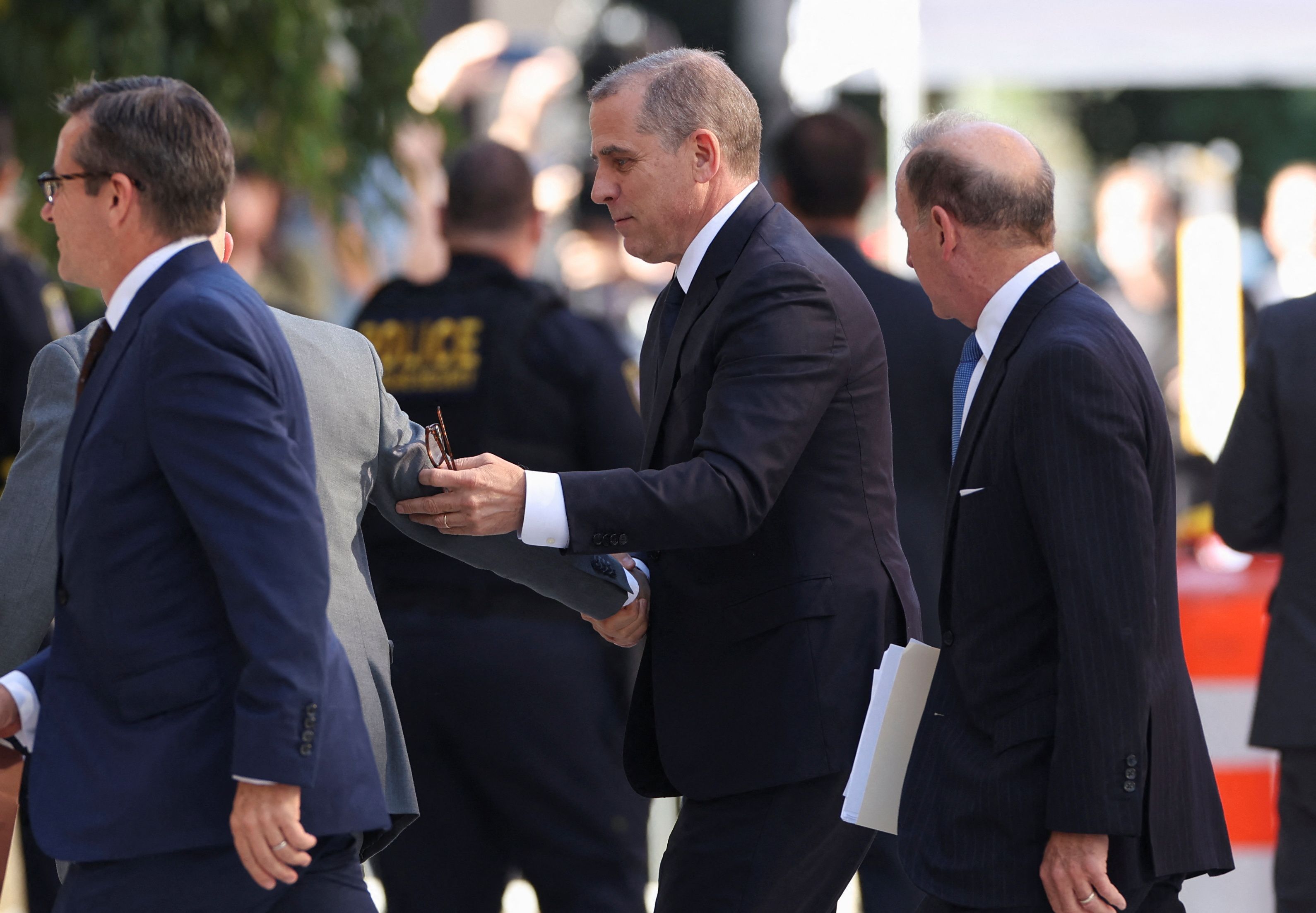 House Republicans negotiate deposition with Hunter…