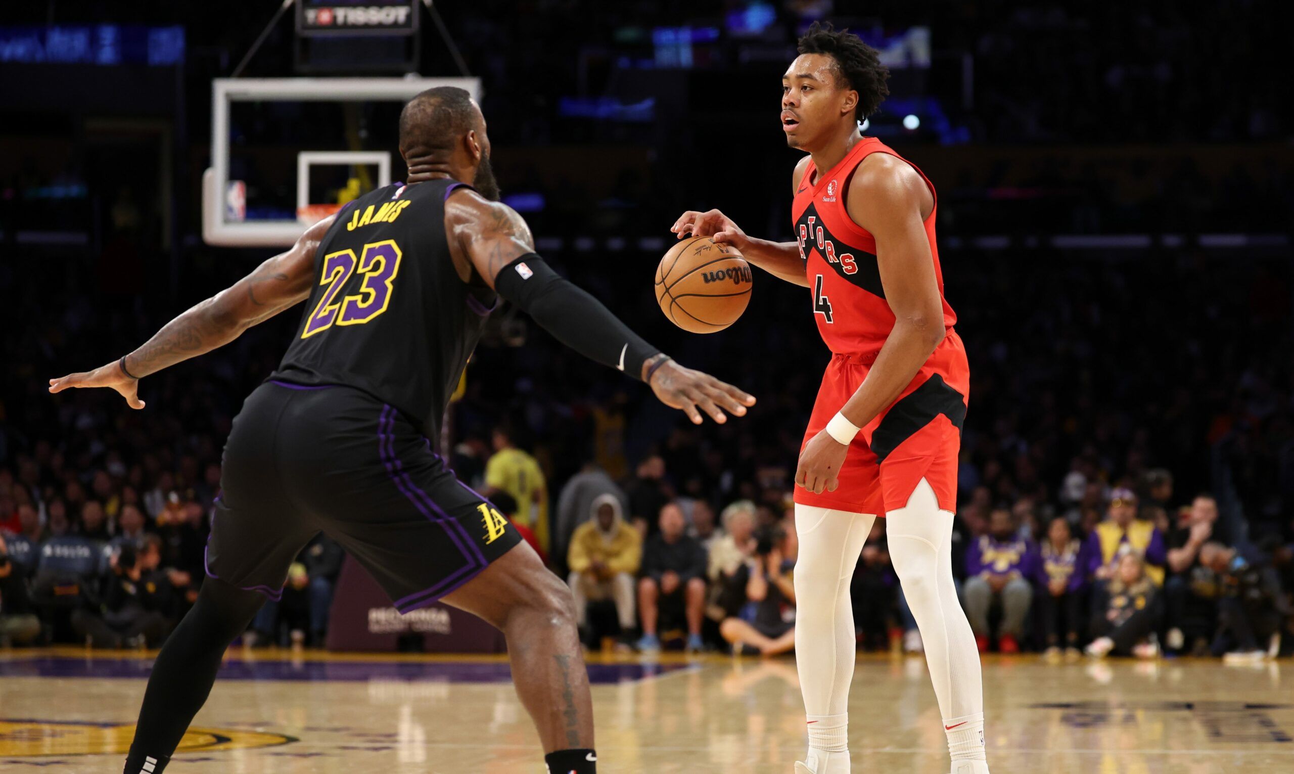LeBron James is leading the NBA in a key defensive…