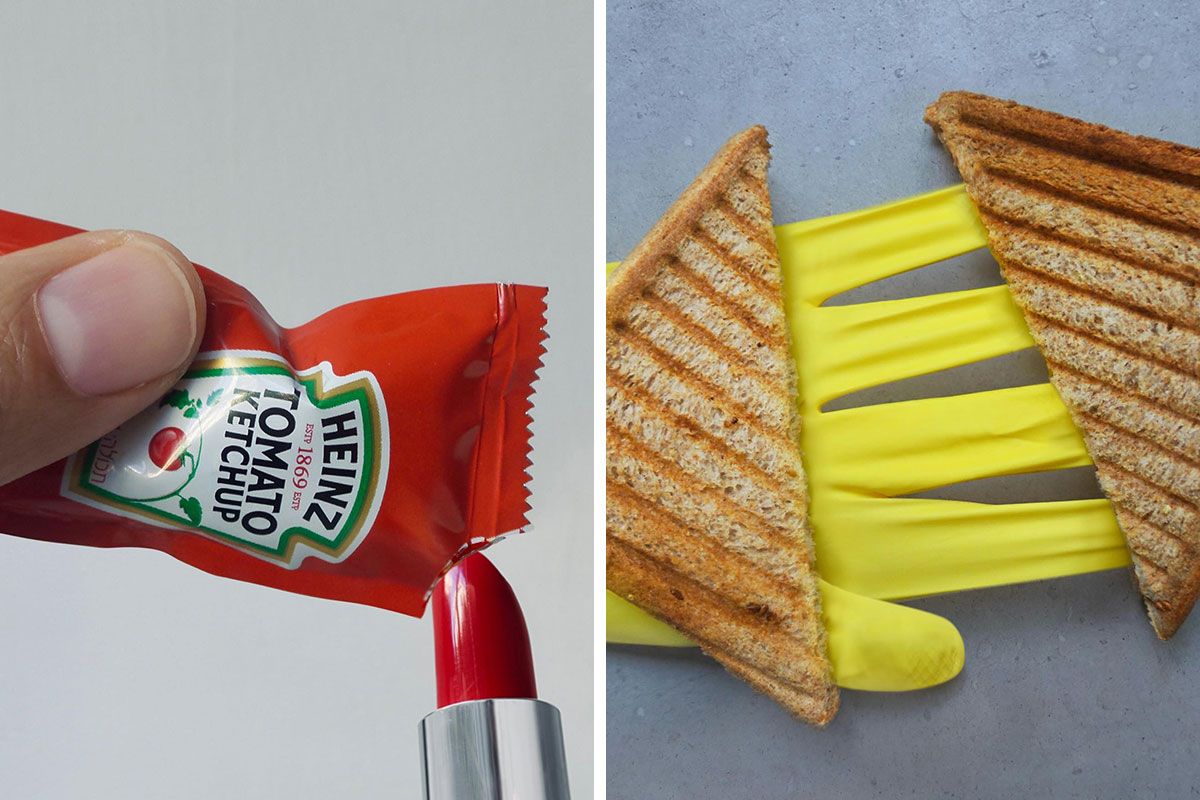 I Blend Two Unrelated Objects Into One Visually…