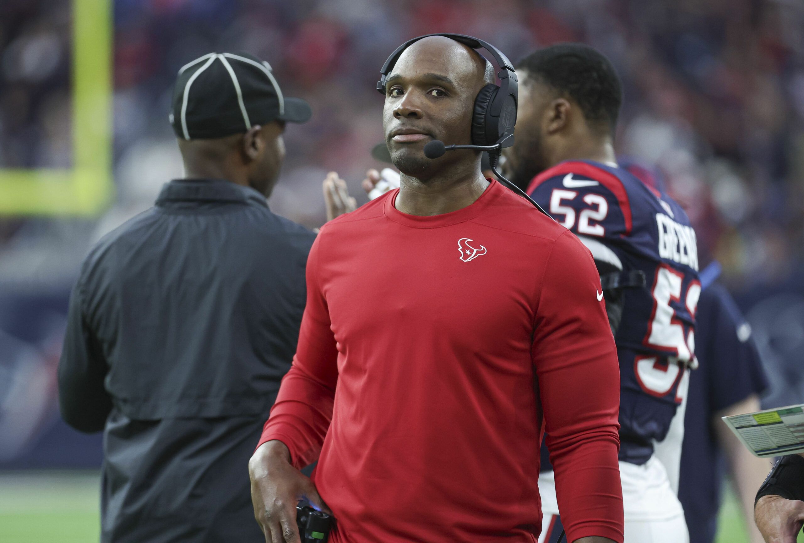 DeMeco Ryans walked Texans’ Christian Harris through…