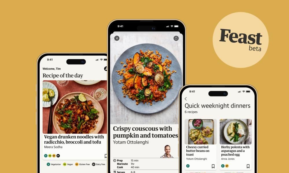 Get early access to the Feast app