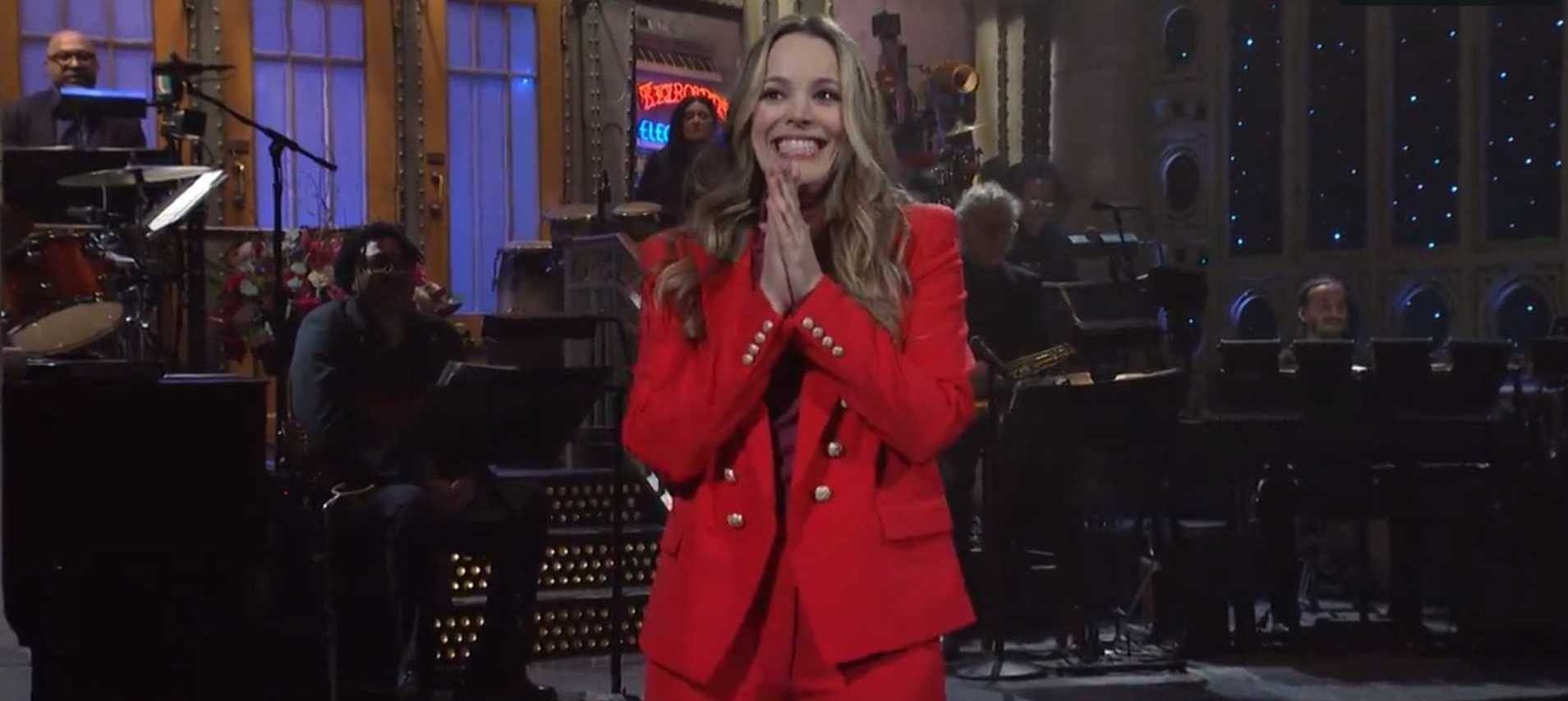 Rachel McAdams introducing Renee Rapp on SNL was the…