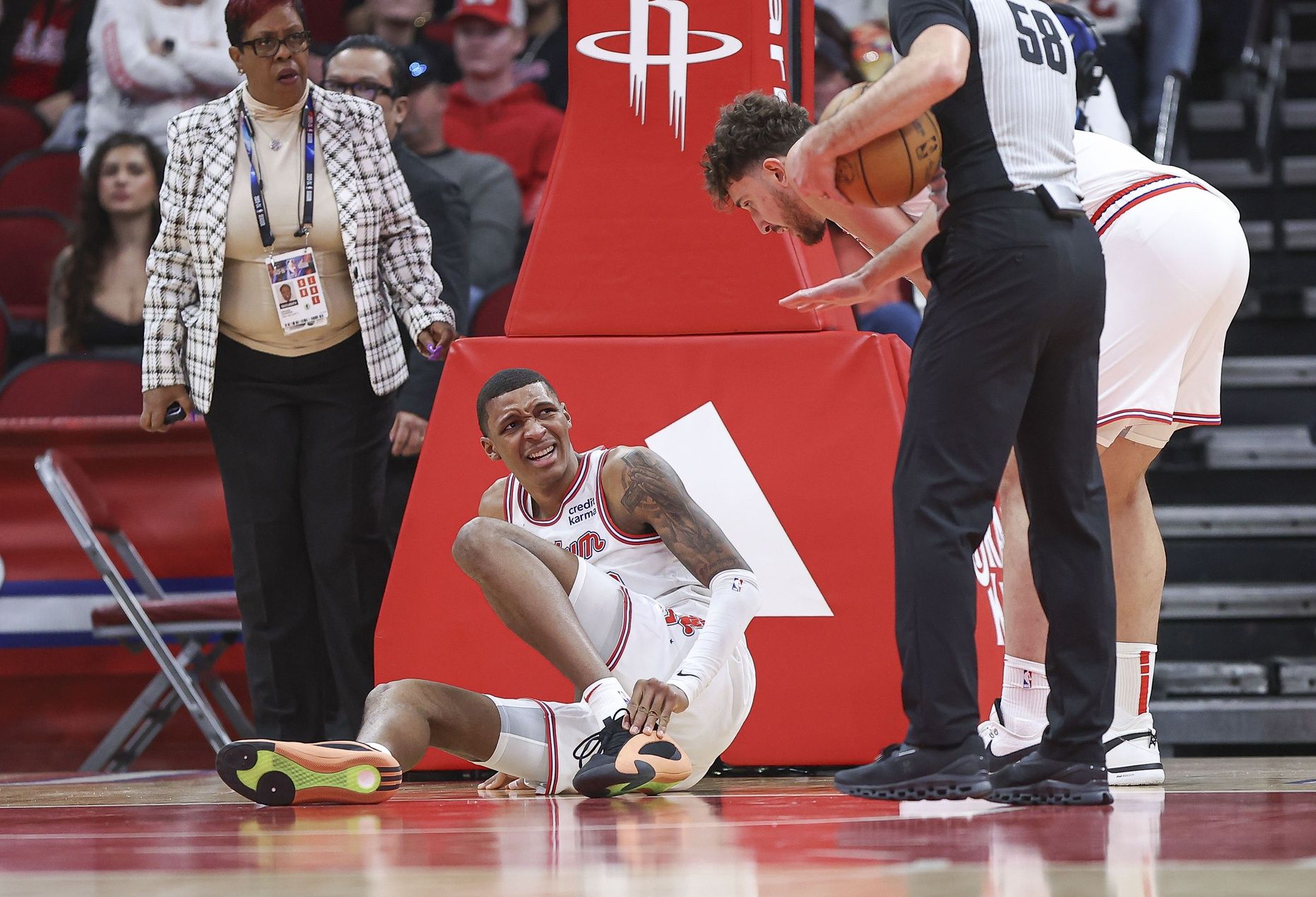 Jabari Smith Jr. again sidelined by left ankle sprain…