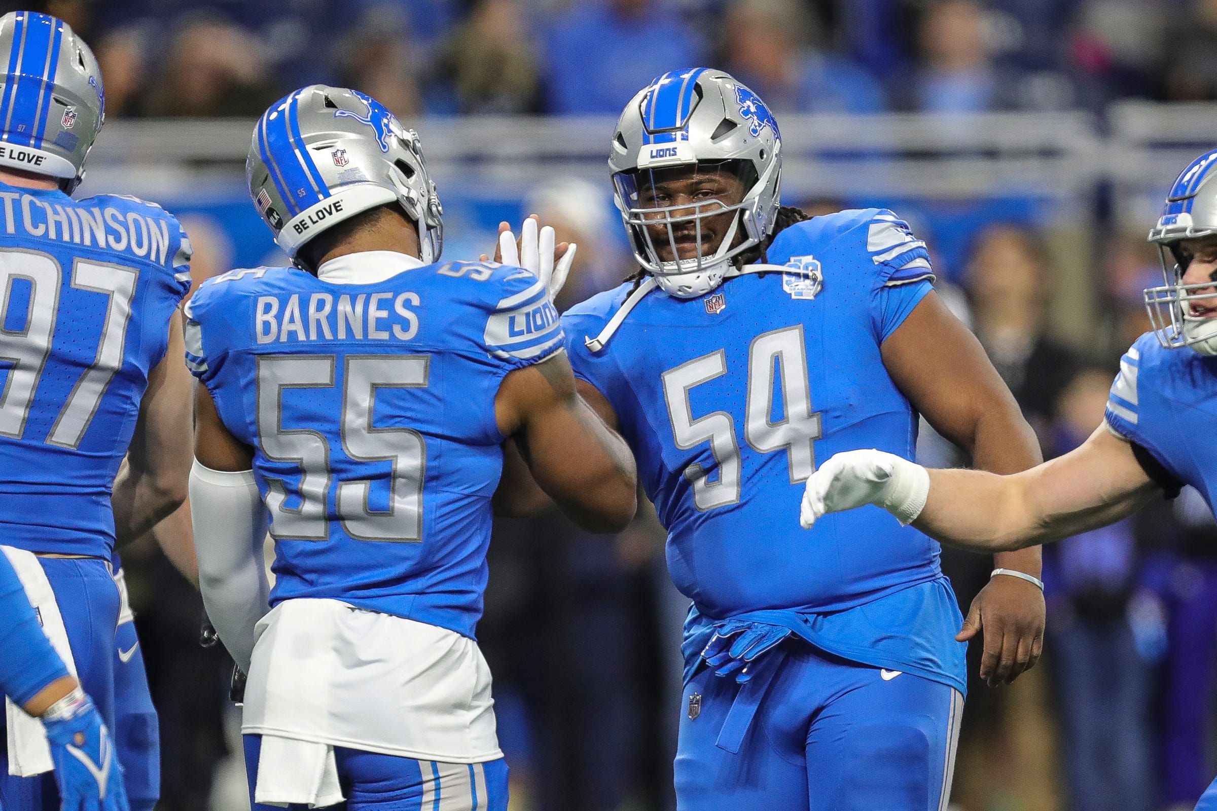 Derrick Barnes’ interception punches Lions’ ticket to…