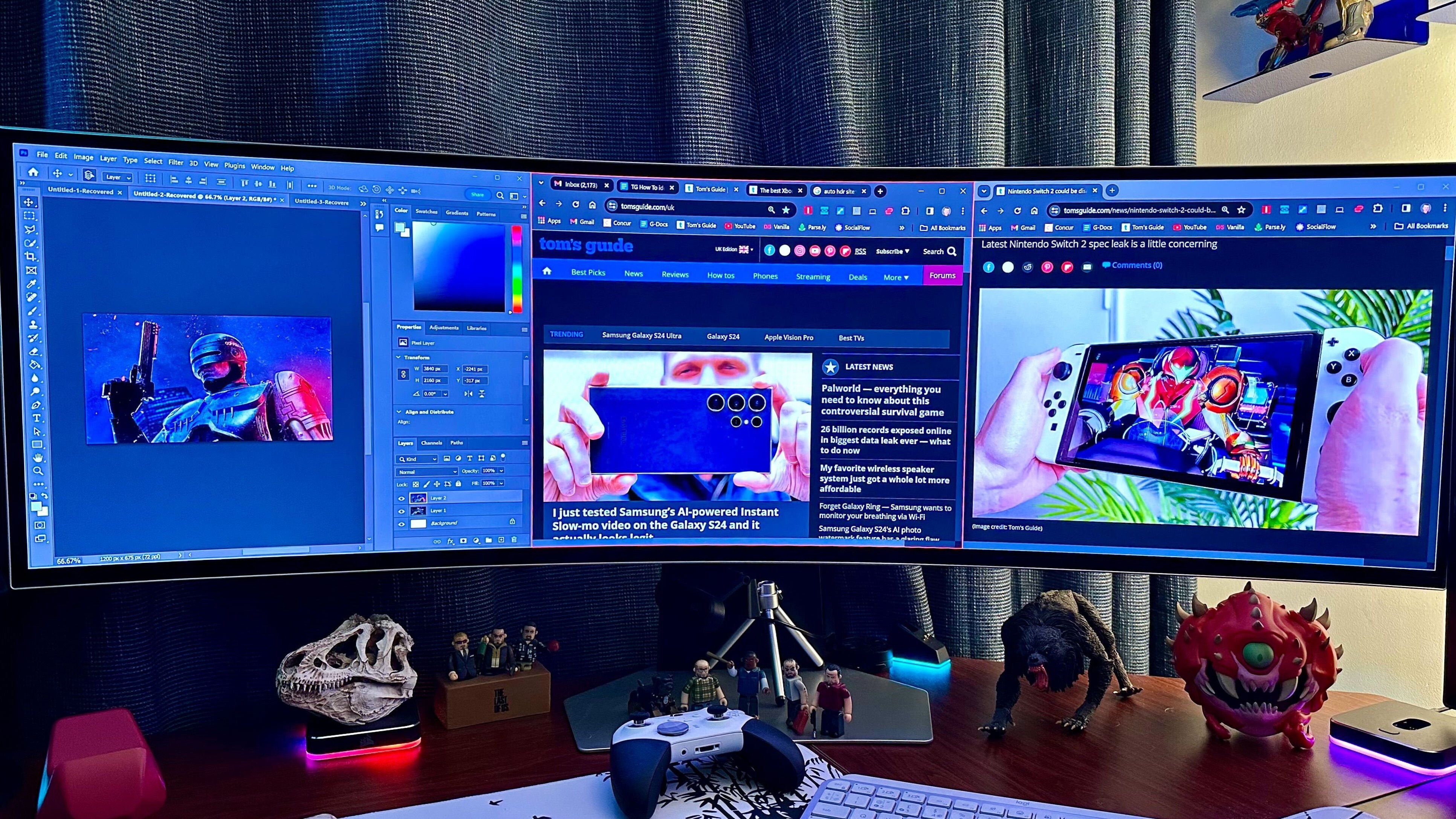 I tried this super ultrawide monitor — and it's a huge…