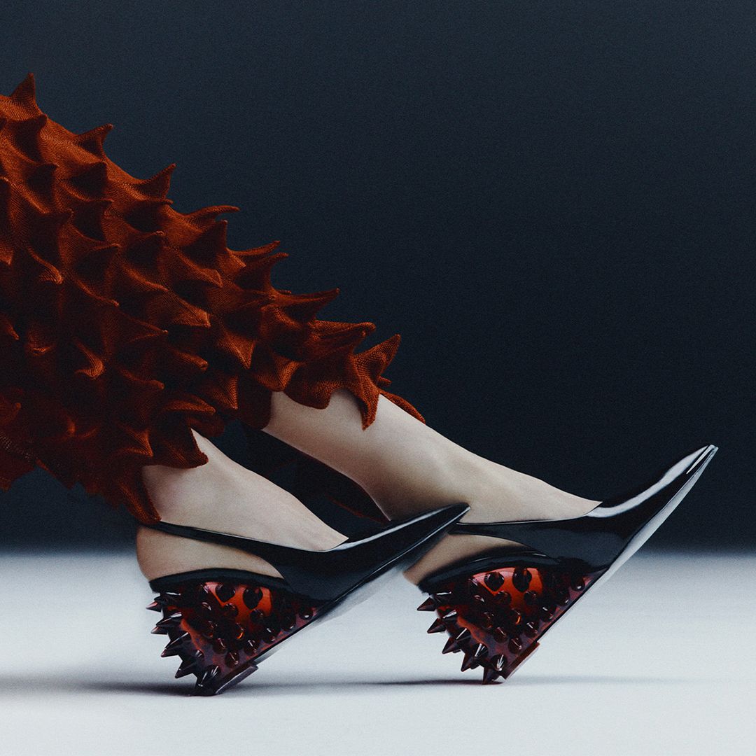 I’m only wearing spiky shoes and bags from now on,…