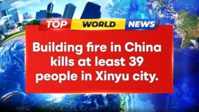 Tragic building fire in China caused by improper…