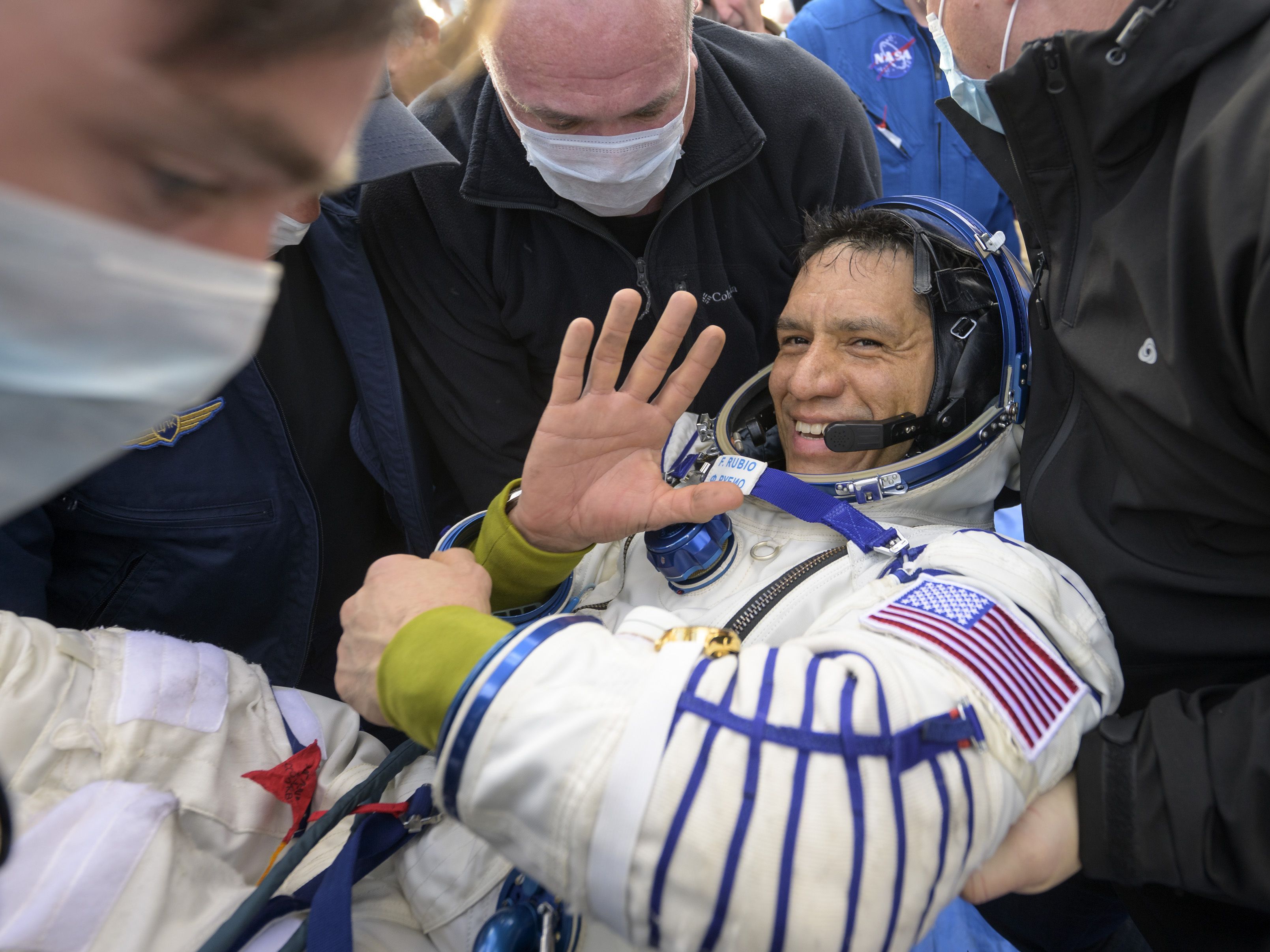 His spacecraft sprung a leak. Then this NASA astronaut…