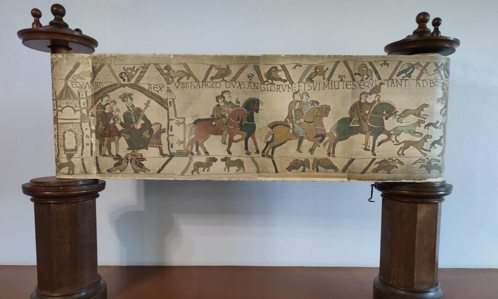 Bayeux Museum lands 1872 reproduction of tapestry from…