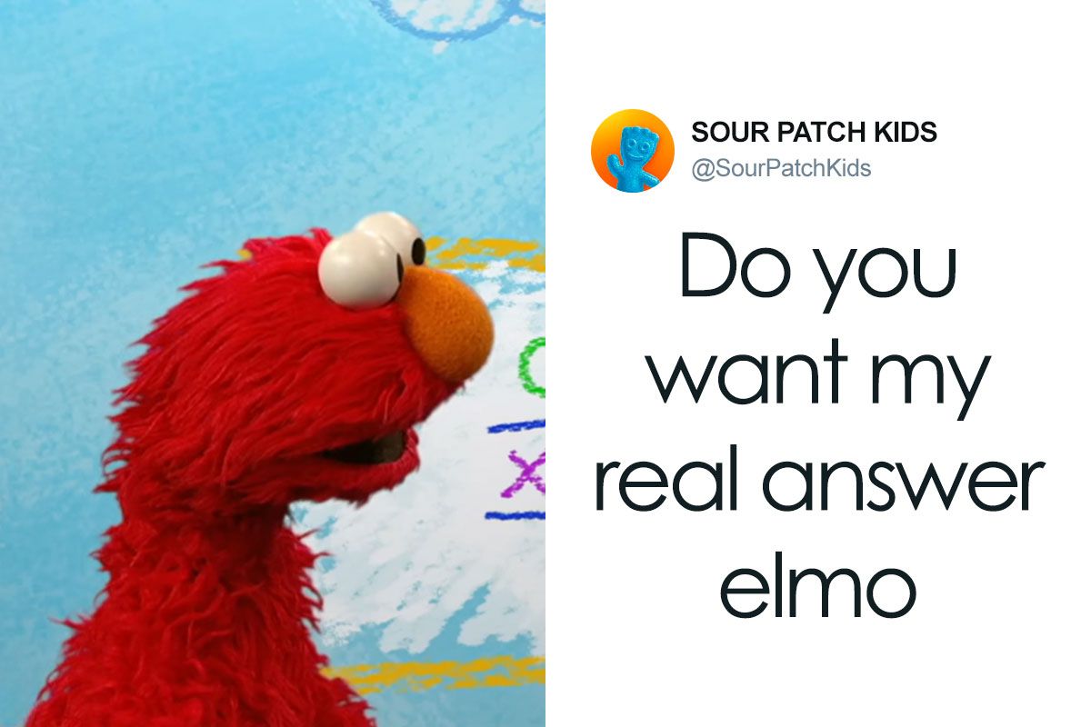 Elmo Probably Regrets Asking “How’s Everybody Doing?”…