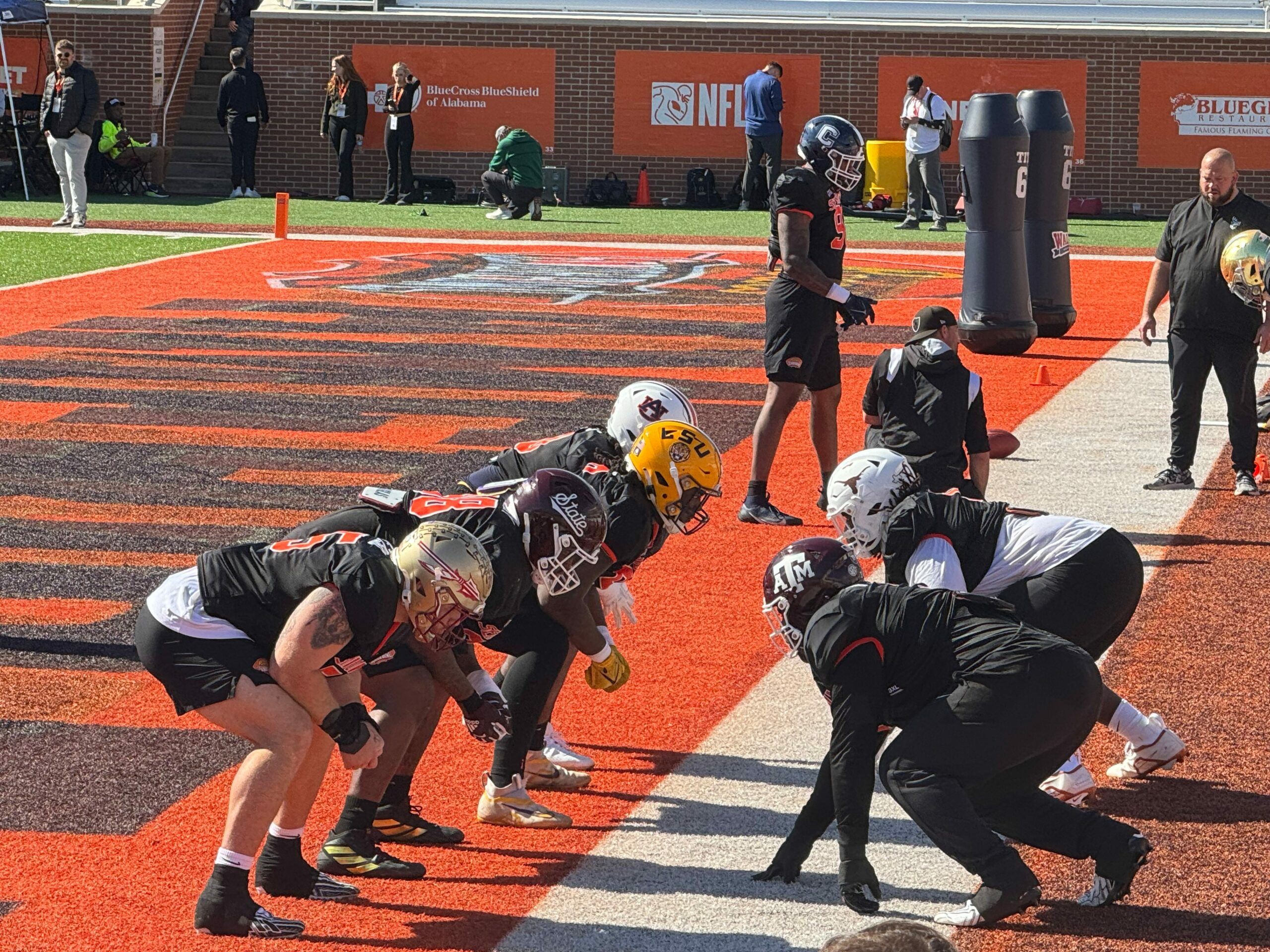 LSU DT Jordan Jefferson explains his helmet swing at…