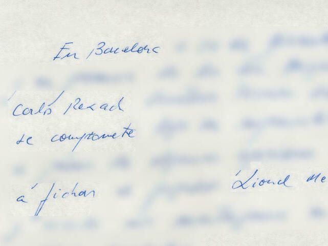 Napkin used to secure Messi's first contract with FC…