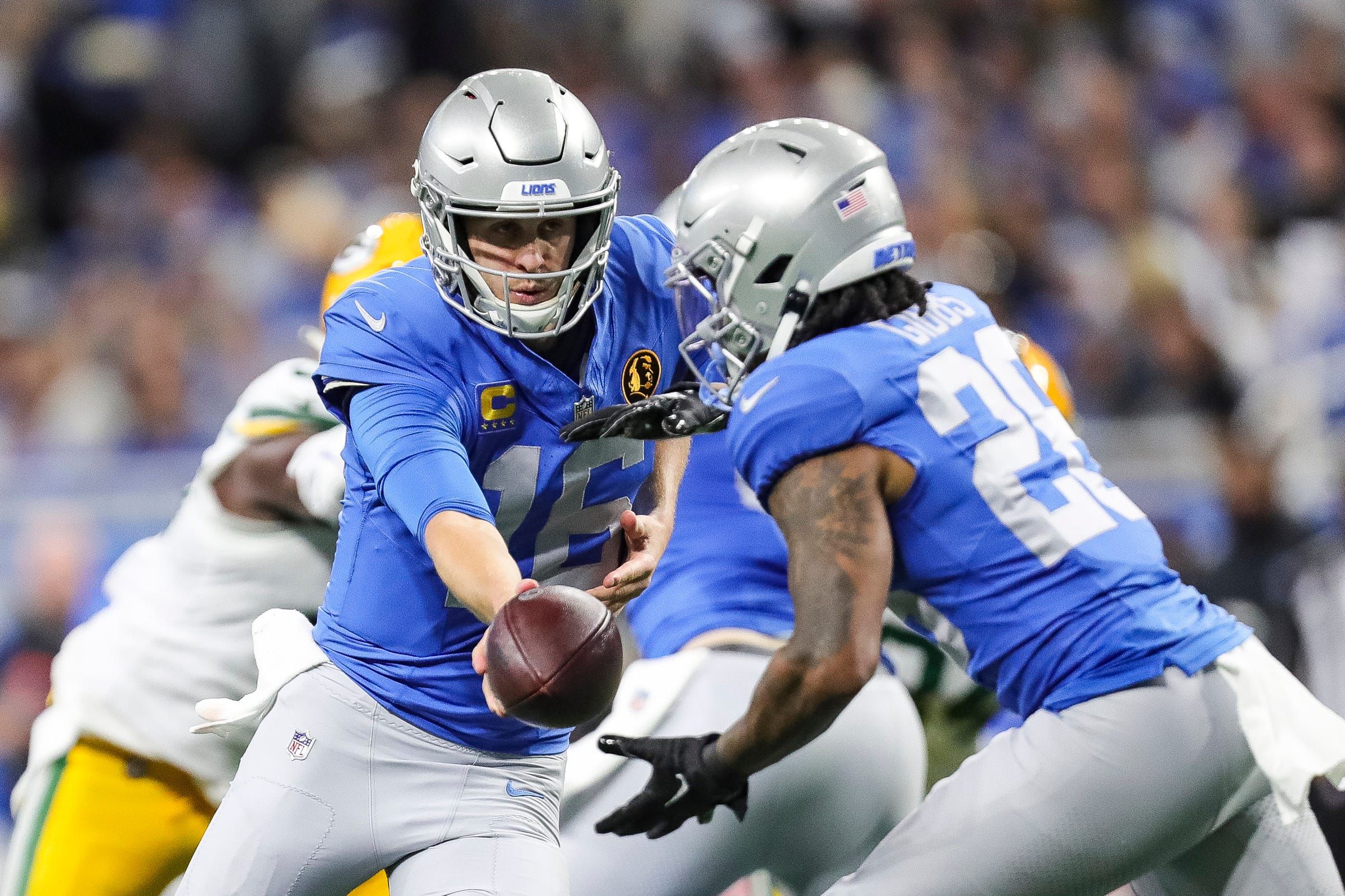 Lions offense finished in the top 10 in every PFF…