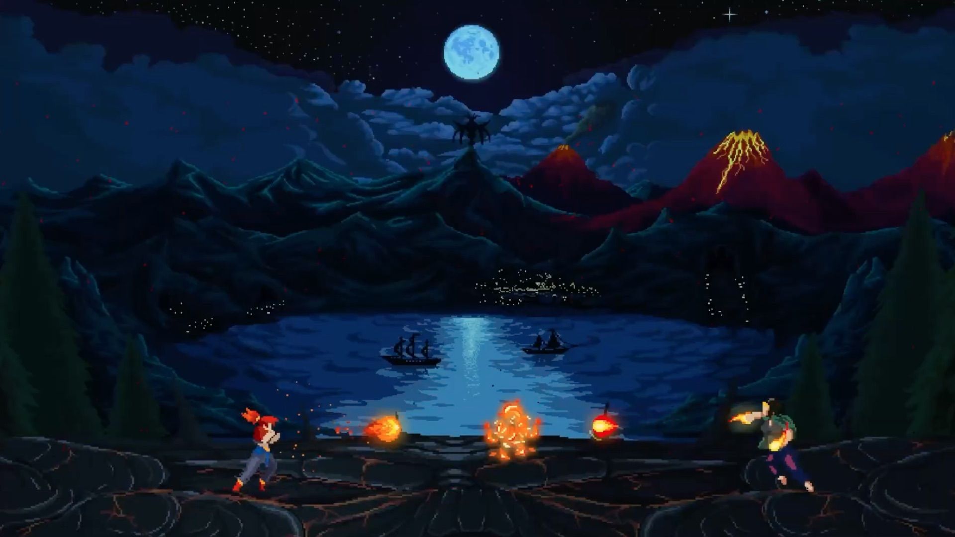 Avatar The Last Airbender's elemental weaving shot…