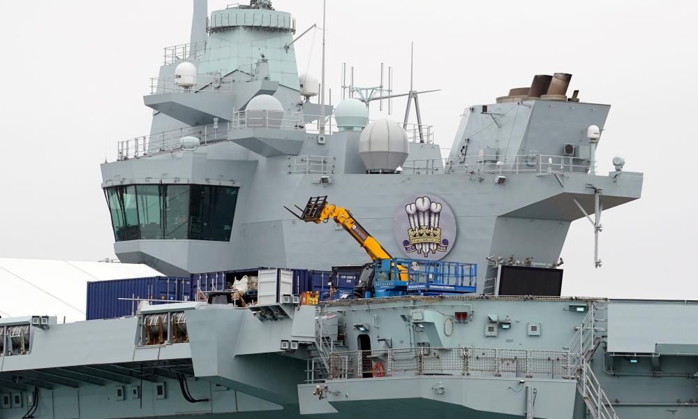 Why is HMS Prince of Wales replacing HMS Queen…