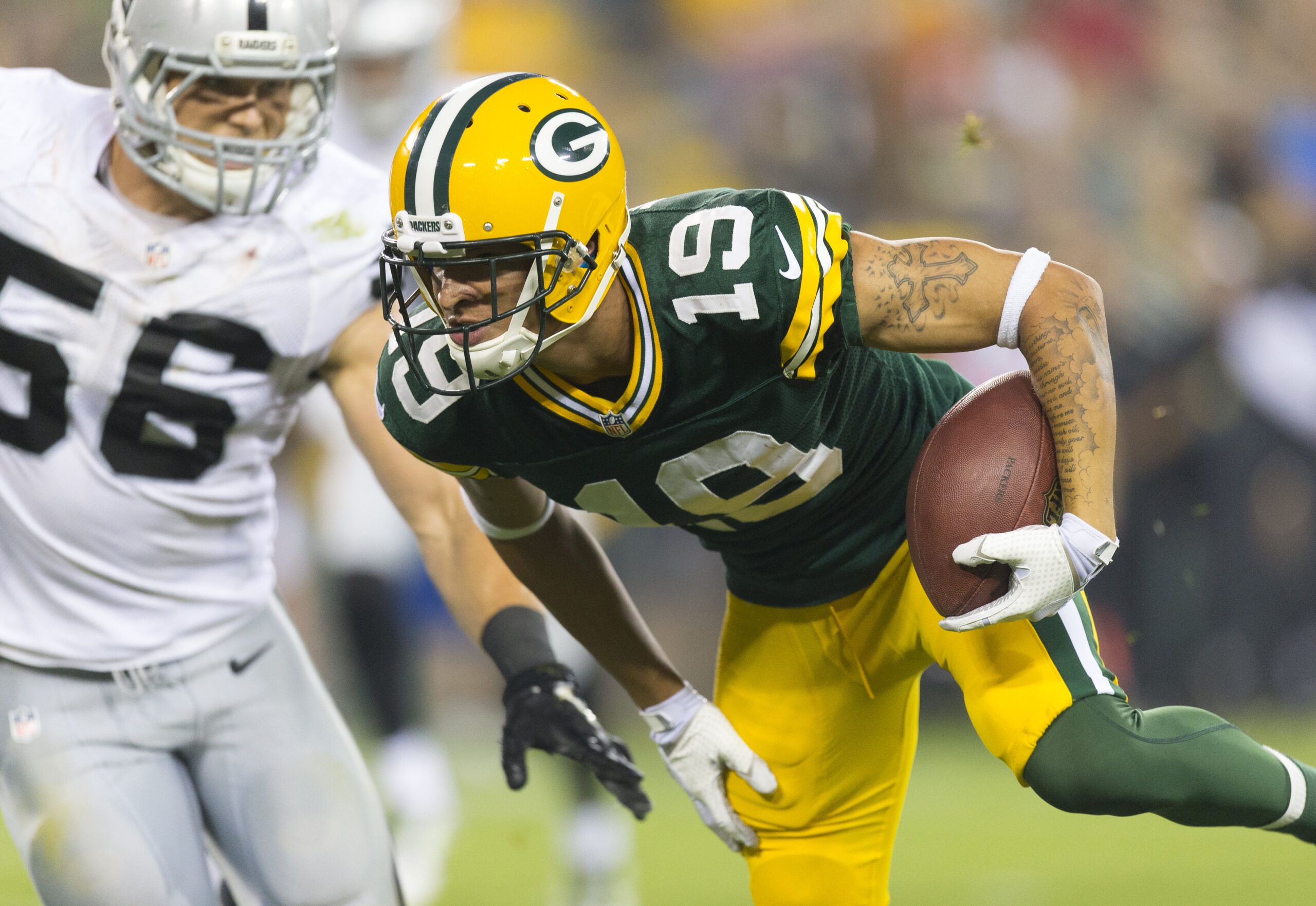 Matt LaFleur hiring former Packers WR Myles White as…