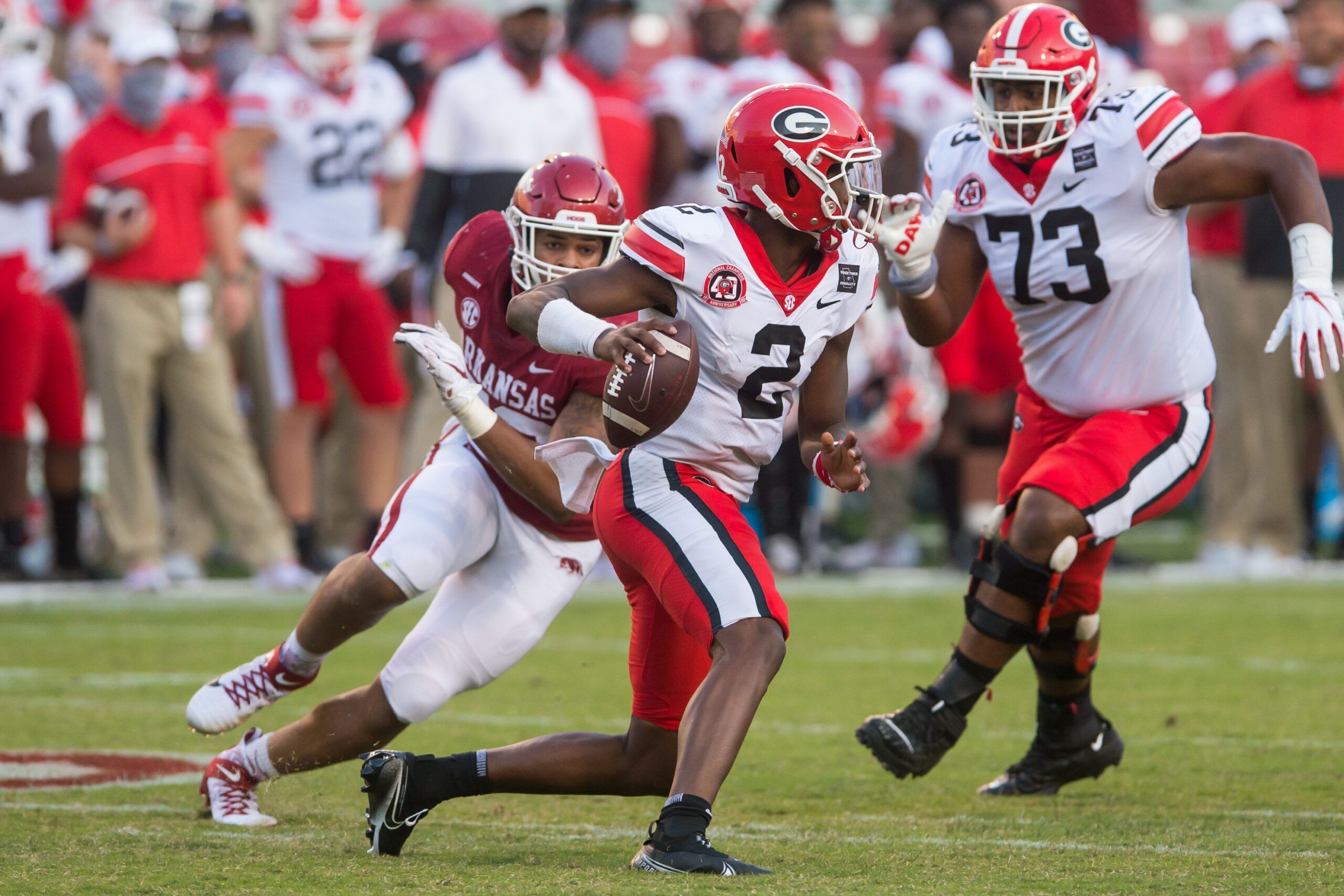 Former Georgia QB transfers to Division II football…