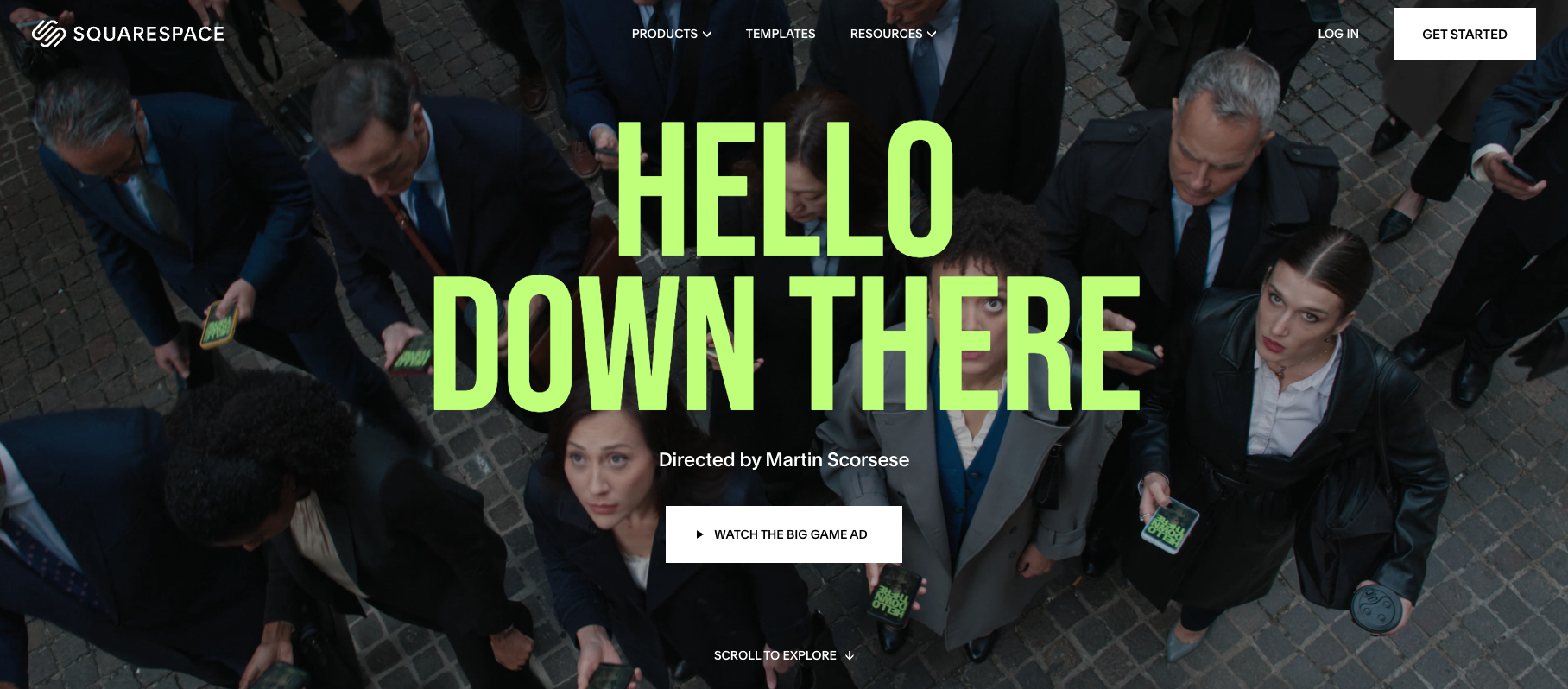 Squarespace’s Super Bowl ad makes an out-of-this-world…