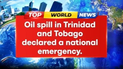 Trinidad and Tobago oil spill becomes national…