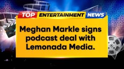 Meghan Markle signs podcast deal with Lemonada Media…