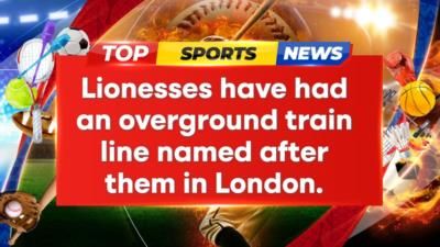 London renames overground train line after Lionesses…