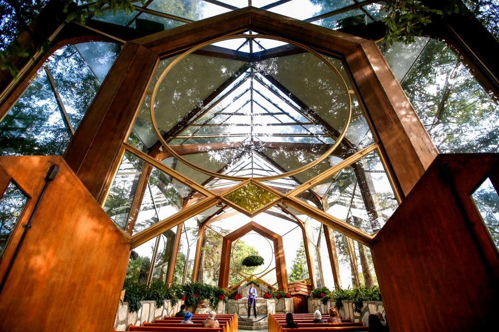 LA ‘glass church’ designed by Frank Lloyd Wright’s son…