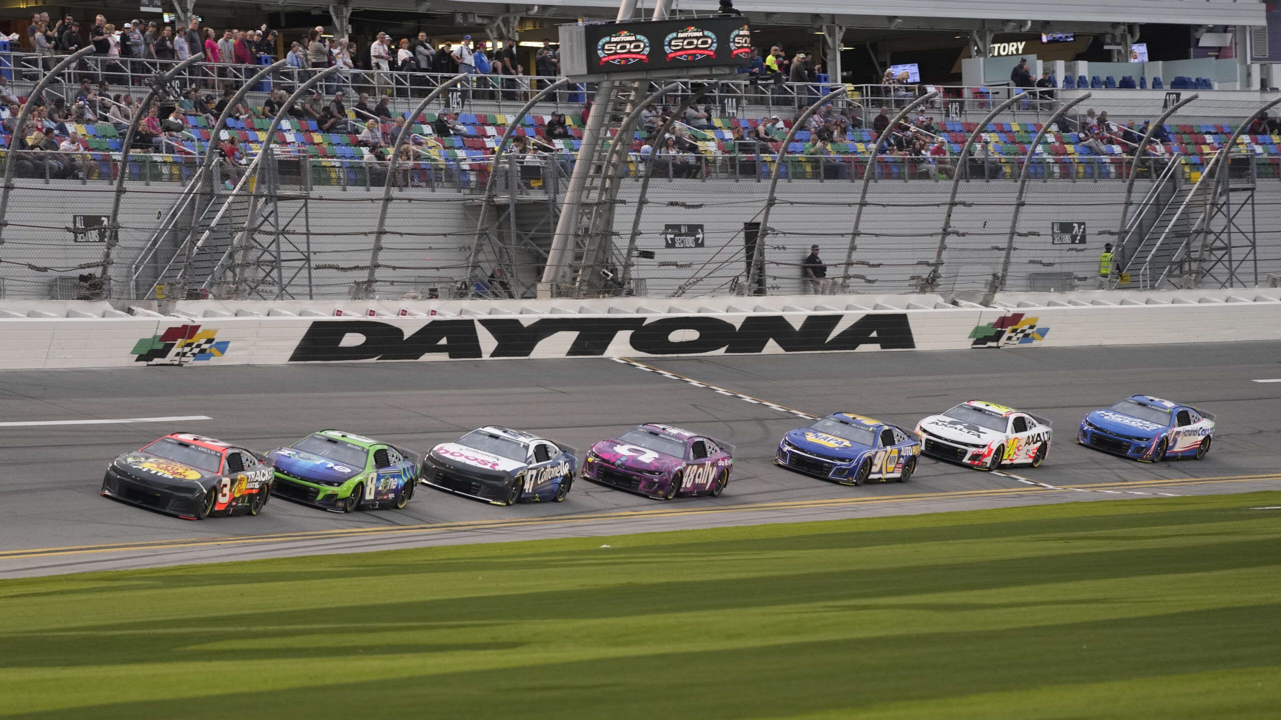 NASCAR at Daytona: Starting lineup for 2024 Daytona…
