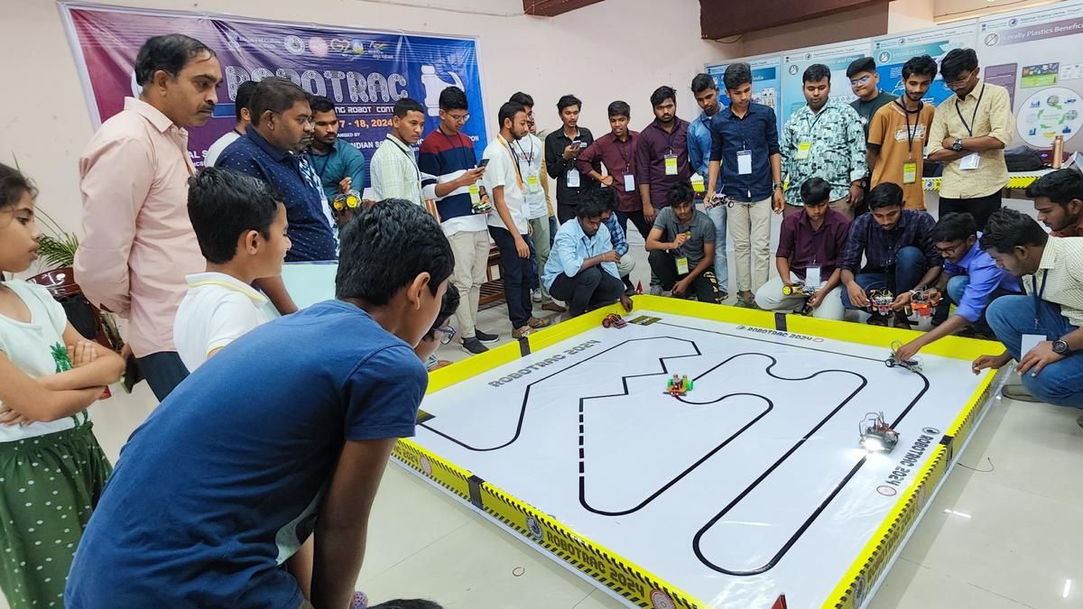IIT Tirupati bags first prize in Robotrac contest