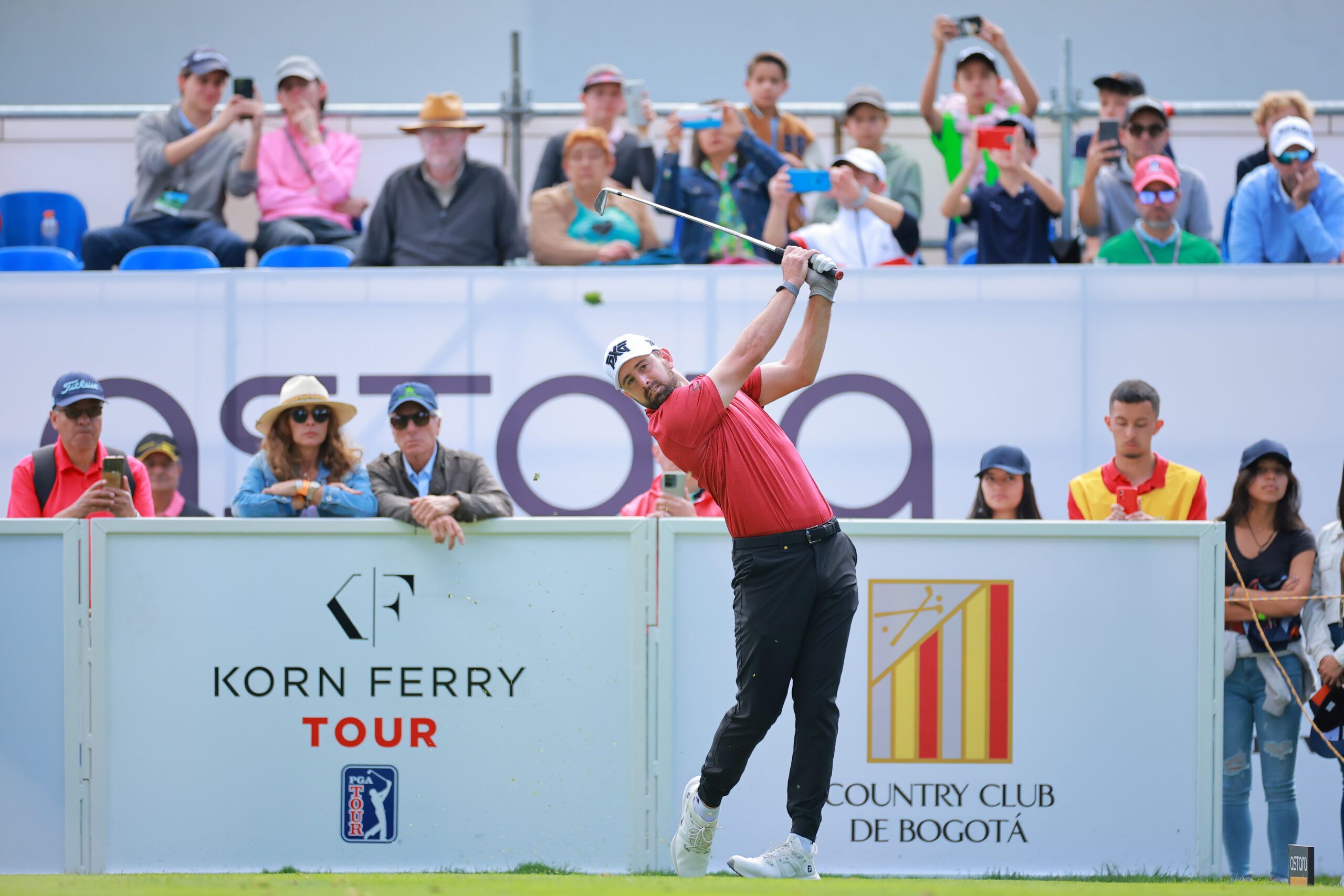 Mr. 57 Cristobal Del Solar is in the field at PGA…