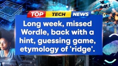 Origin and Evolution of the Word 'Ridge' Unveiled in…