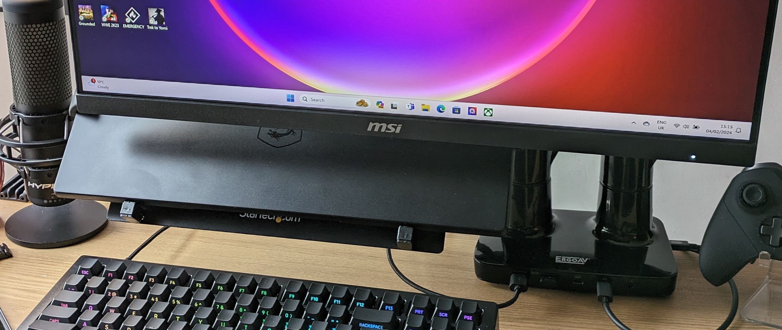 ErgoAV Motion Desk Mount and Docking Station review:…