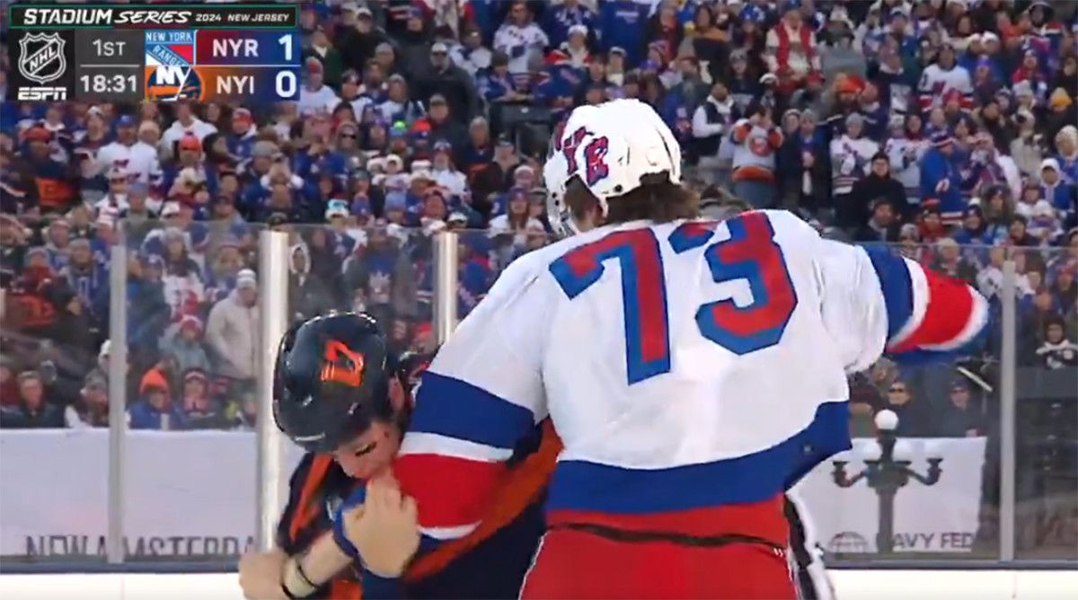 NHL Rookie Got Into Fight Seconds Into His First Game,…