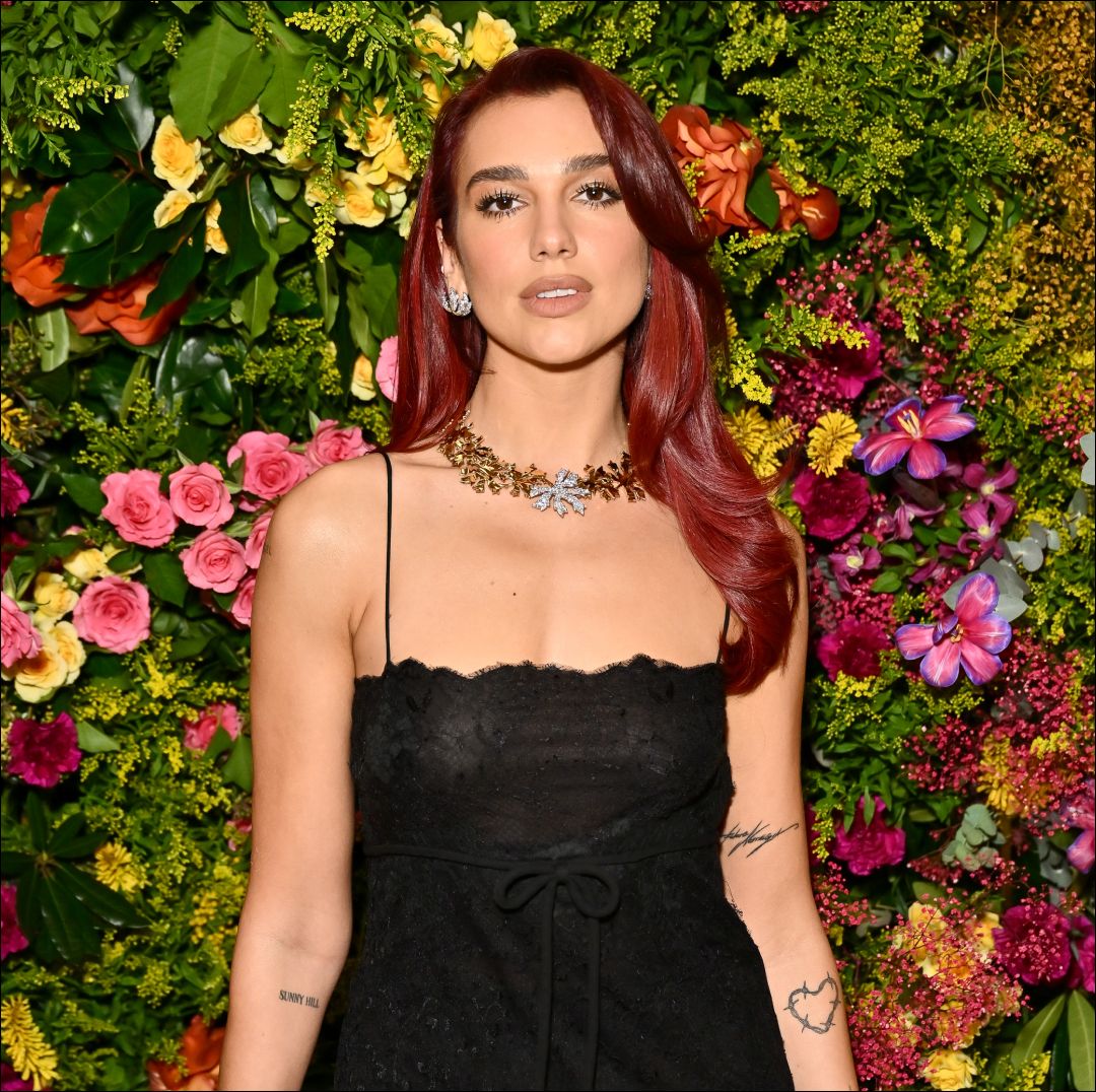 Dua Lipa's Lingerie Lace Dress Lit Up the BAFTA Awards…