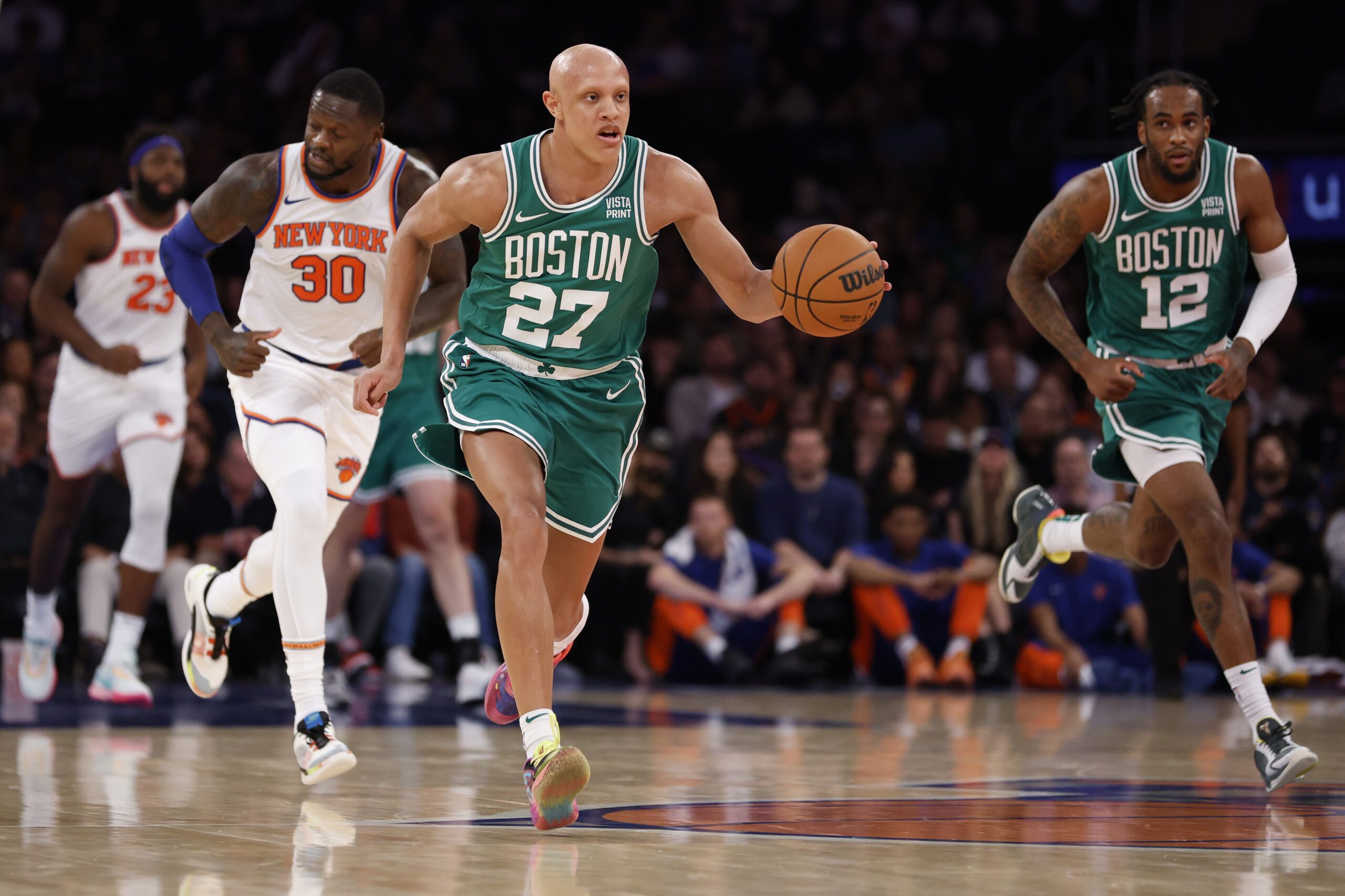 Celtics’ Jordan Walsh is getting praise from Kristaps…