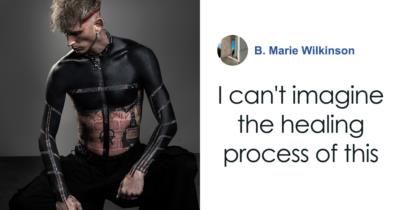 Machine Gun Kelly Debuts Controversial Blackout Tattoo…