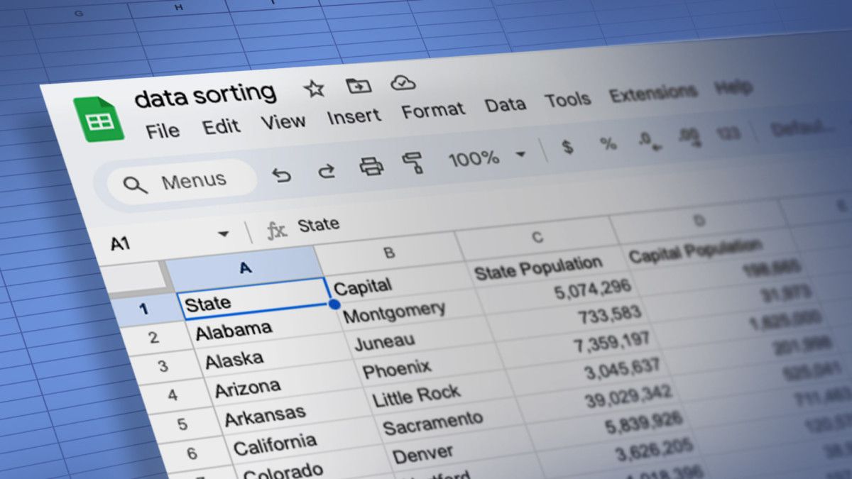 How to sort data in Google Sheets: Refining…