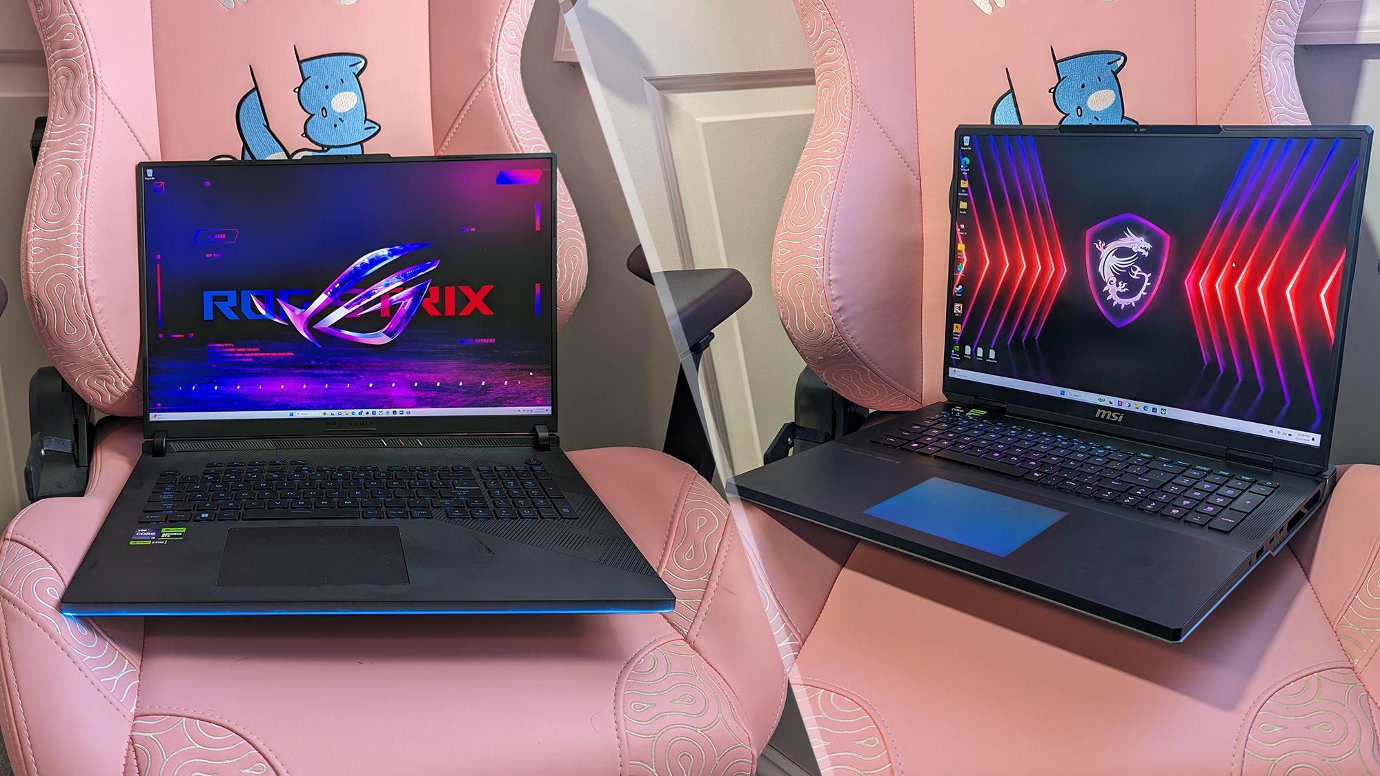MSI Titan 18 HX vs. Asus ROG Strix Scar 18: The most…