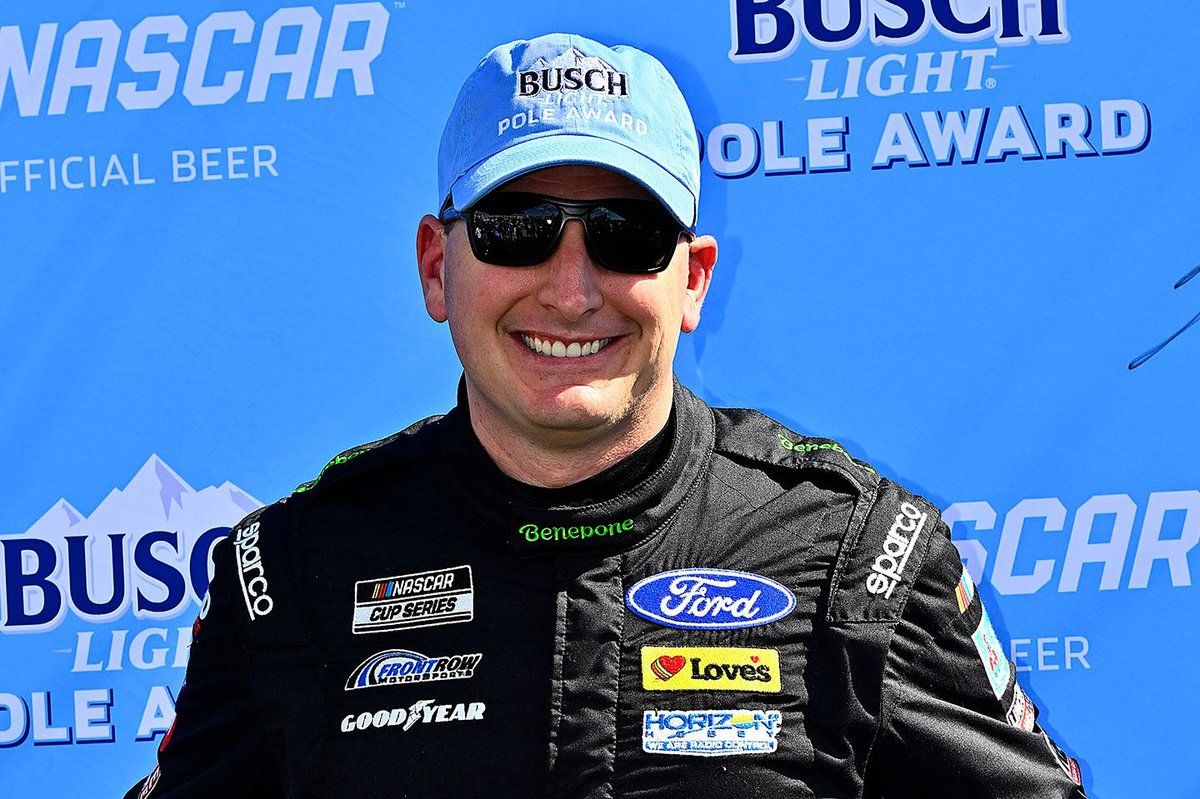 Michael McDowell earns first NASCAR Cup pole in 467th…